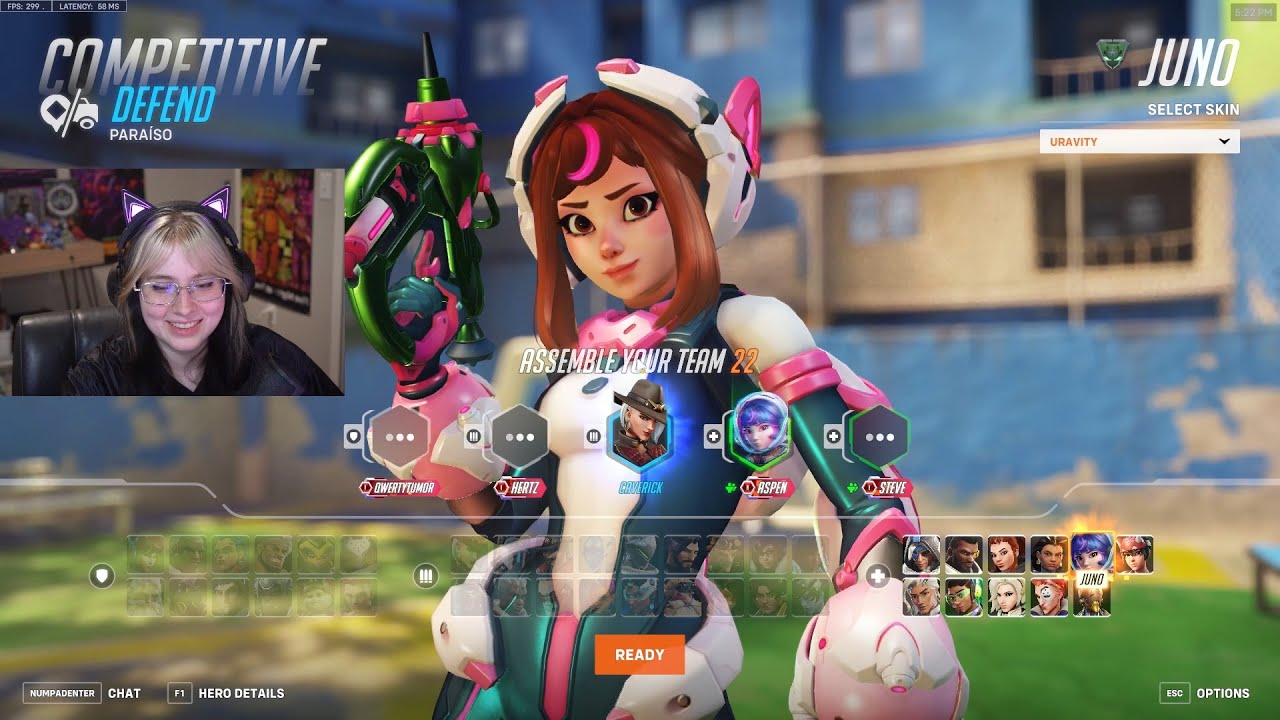 19K Healing Done! Aspen Juno Overwatch 2 Season 13 Gameplay Top 500 ...