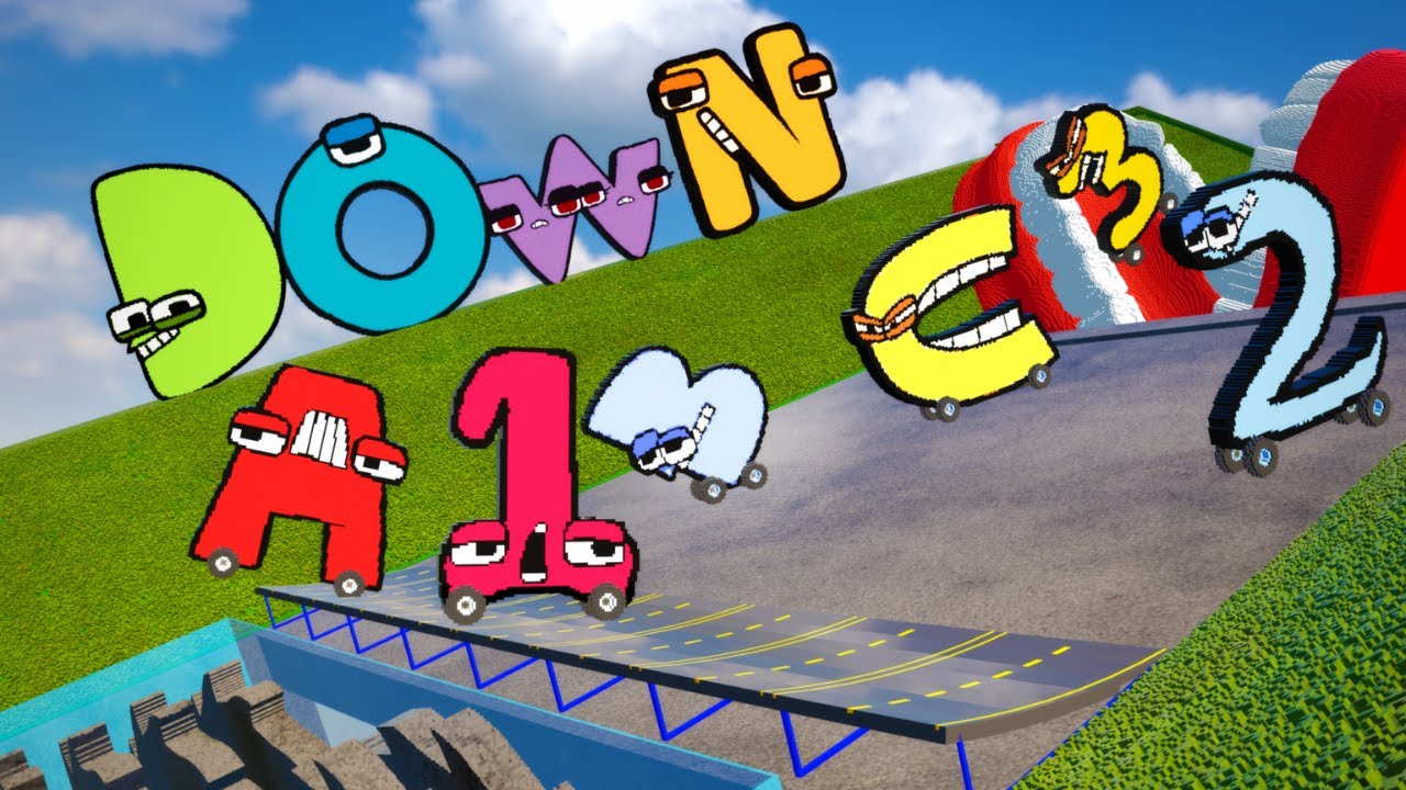 Alphabet Lore vs Number Lore vs DOWN OF DEATH | Teardown - YouTube