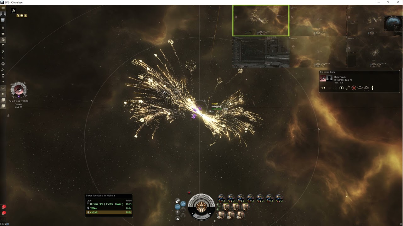 Eve online, fireworks mk2: Pulsar Flare - YouTube