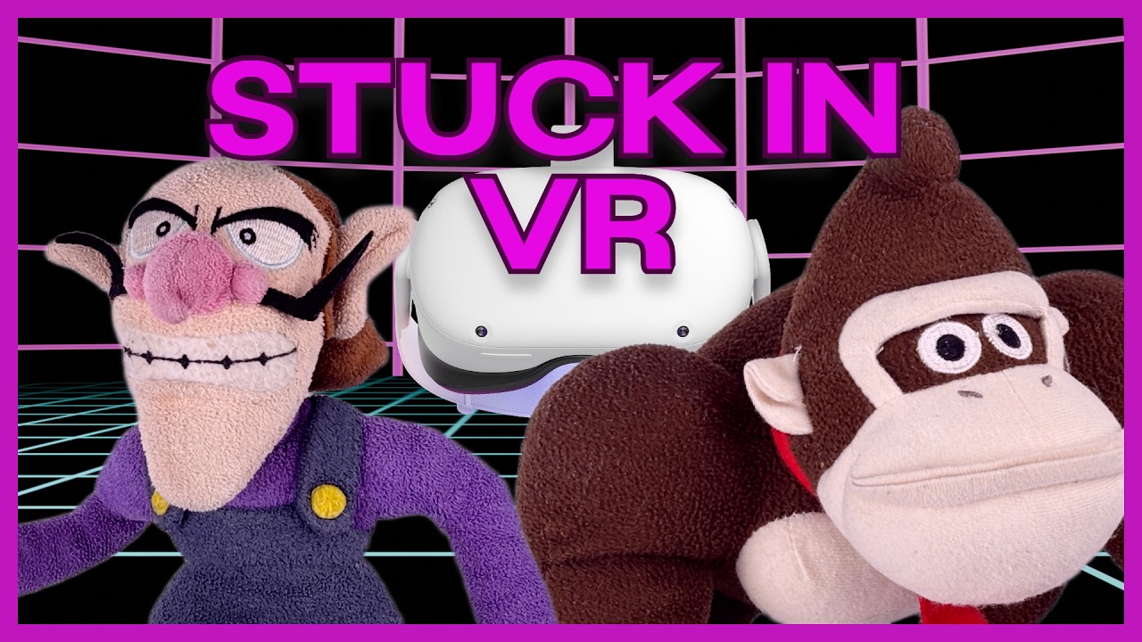Stuck In VR - A Mario Plush Movie - YouTube