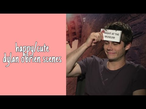 happy/cute dylan o'brien scenes for editing