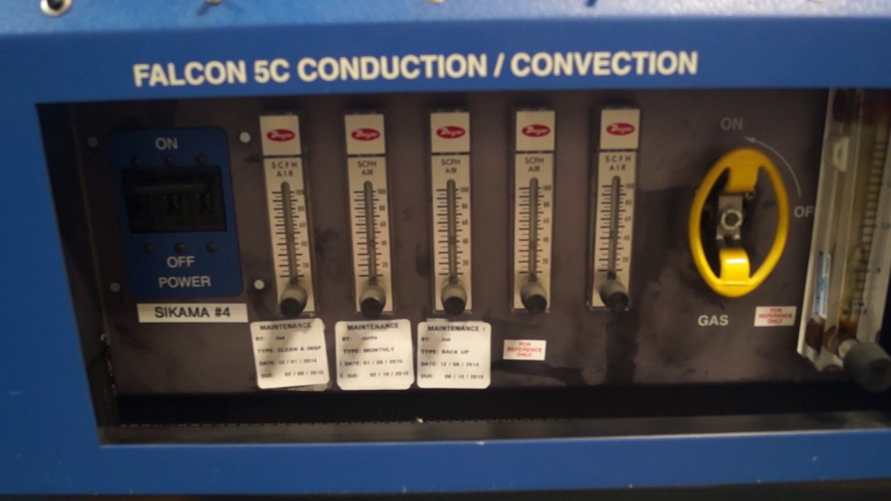 SIKAMA Falcon 5C REFLOW FURNACE S/N 99-05-069 - YouTube