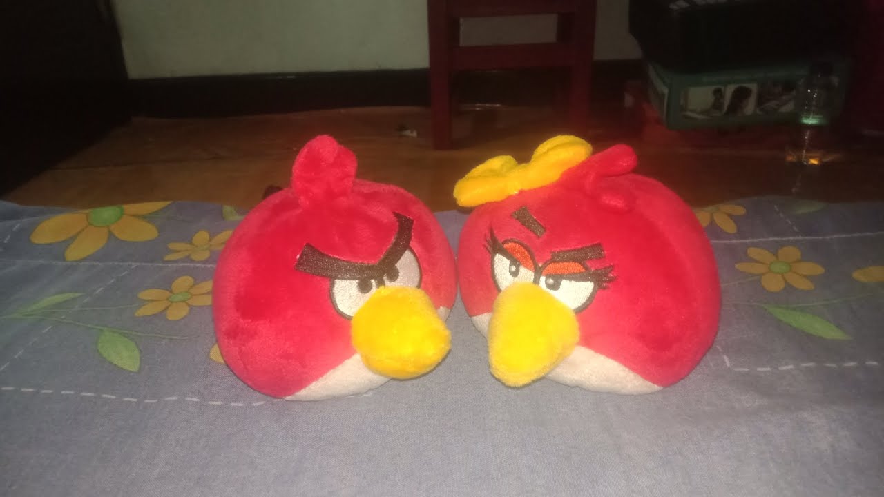 Angry Birds Plush: Red x Ruby - YouTube