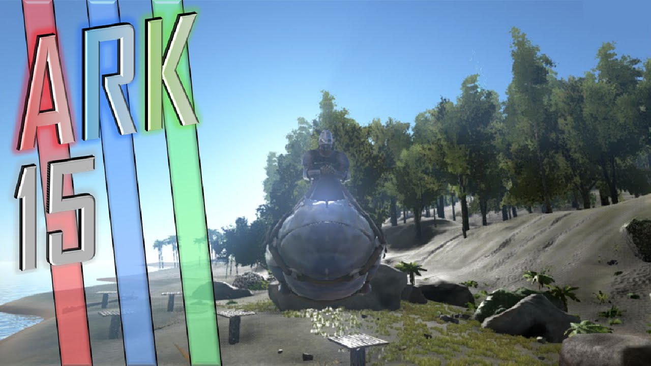ARK Survival Evolved E15: Beelzebufo (Frog) + Pachy Taming - YouTube