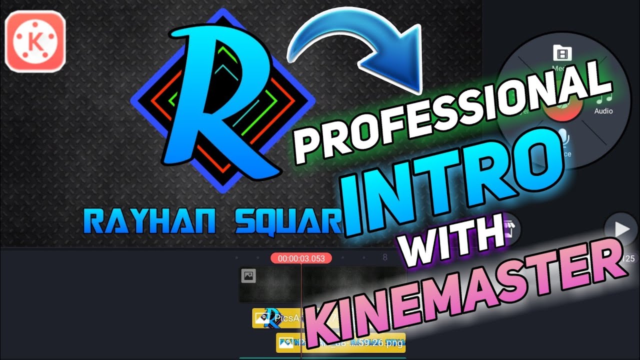 নিজের চ্যানেলের Intro নিজেই বানান | Professional Intro Making with ...