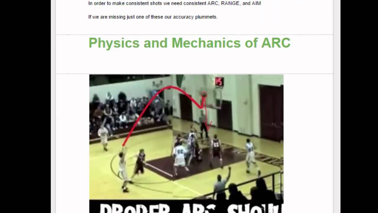 Physics and Mechanics of Shooting - BACKSPIN FOR ARC - YouTube