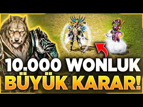 10.000 WONLUK BÜYÜK KARAR! 😱 LYCAN'LA SOLO ALASTOR! 🔥 | Metin2 Lucifer #12