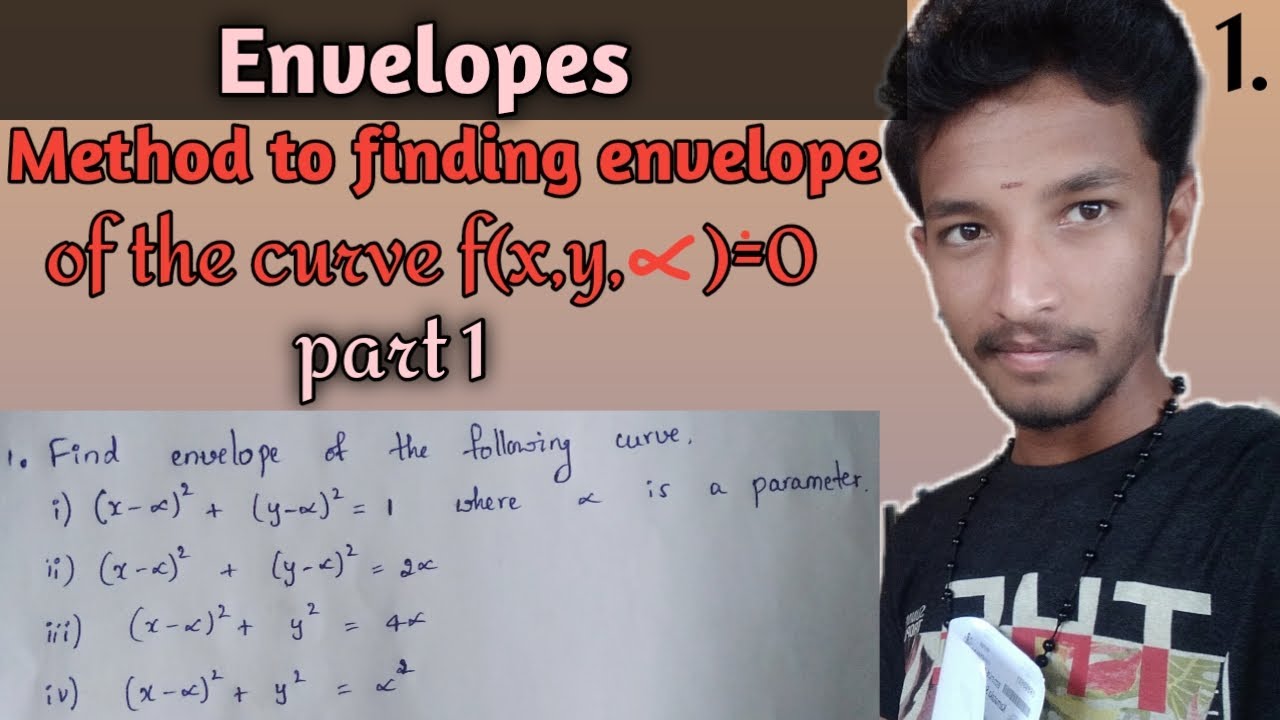 Definition and methods to finding envelope of the curve - YouTube