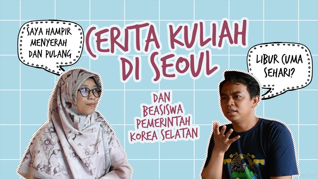 Kuliah di Korea Selatan di sponsori beasiswa BK21 PLUS - YouTube
