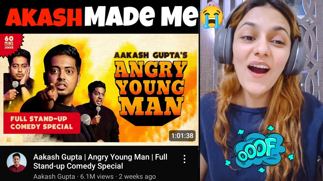 Aakash Gupta - Angry Young Man Reaction by Pakistani 🇵🇰 | Latest Stand ...