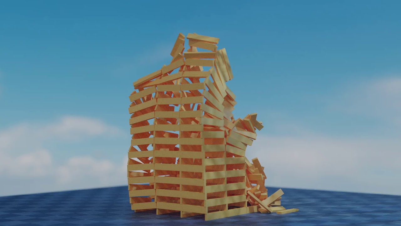Blender 2.8 Plank Tower - YouTube