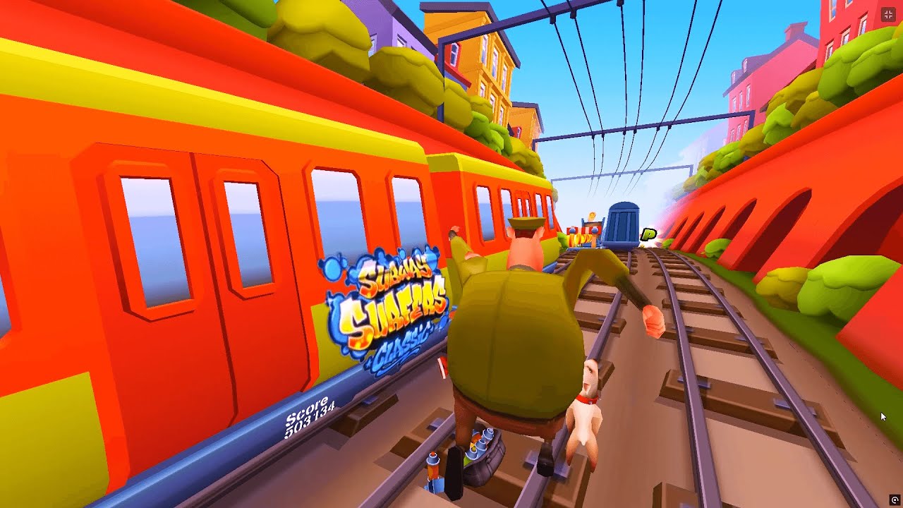 Subway Surfers Classic Jake Red Outfit Fullscreen (2025) - Gameplay ...