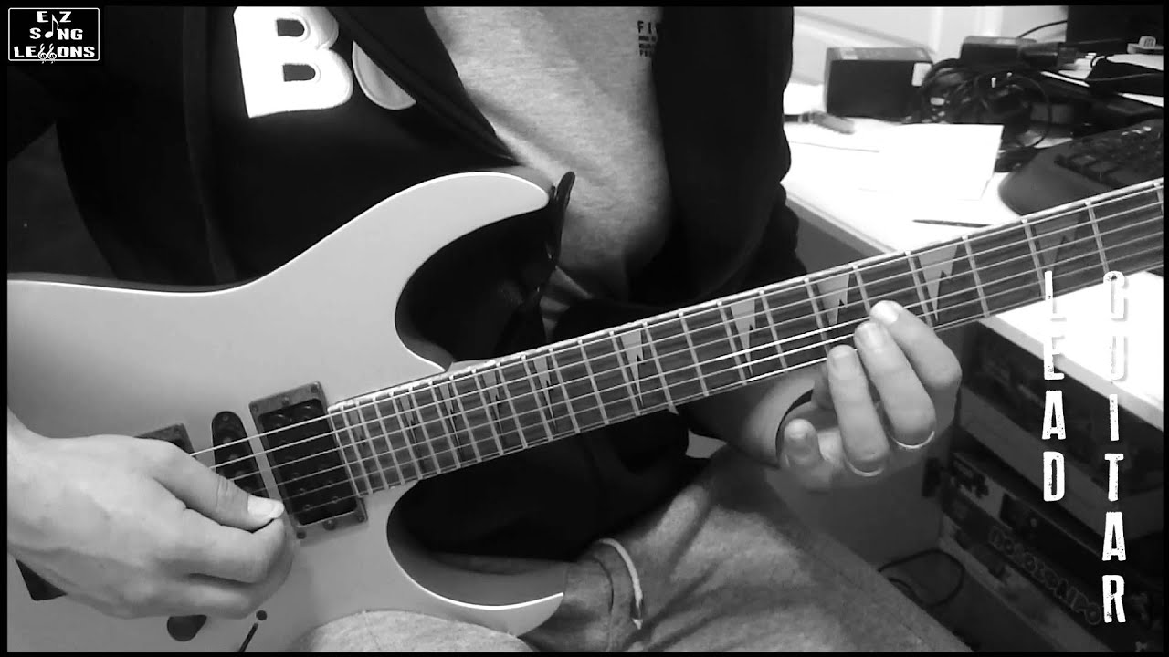 Nerve - Soilwork [Guitar Solo Lesson with TAB/Score] - YouTube