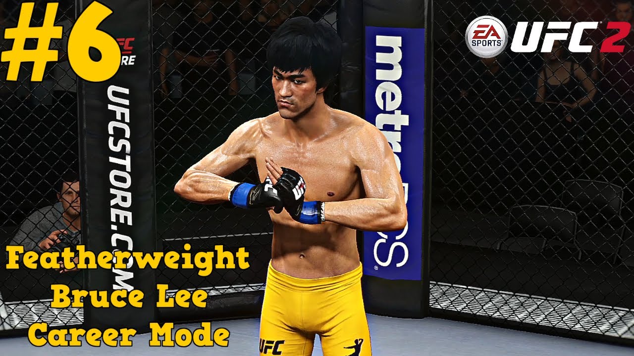 Lightweight Champion : "Featherweight" Bruce Lee UFC 2 Career Mode ...