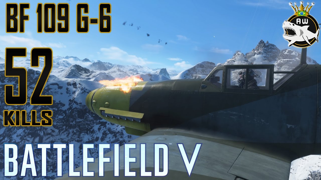 BFV - 52 KILLS COM O BF 109 G-6 EM NARVIK - BATTLEFIELD V - YouTube