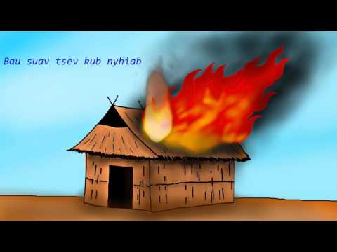 Txhais npau suav pom tsev kub hnyiab