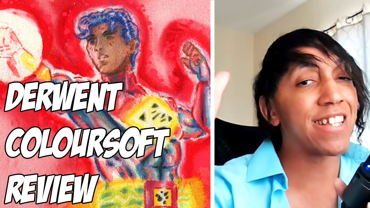 Derwent Coloursoft Colored Pencil Review and Demonstration - Creating ...