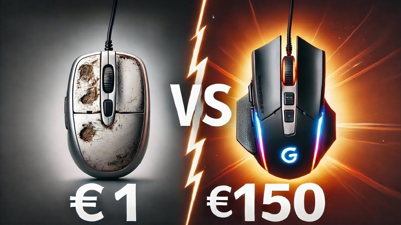 Mouse Da 1€ VS Mouse Da 150€ – Vale la pena spendere di più? - YouTube