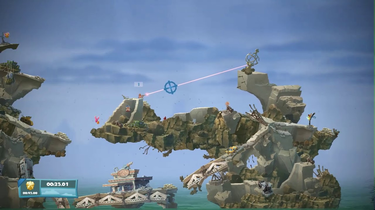 Worms W.M.D Training Walkthrough Part-1 - YouTube