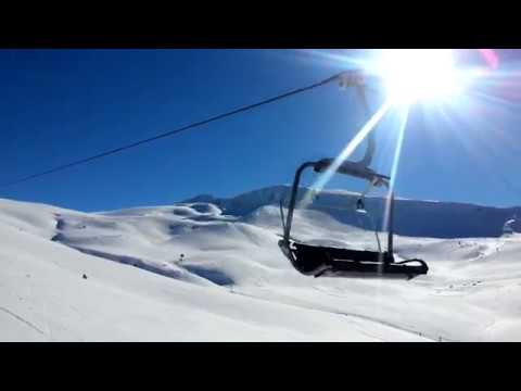 Bursa Uludağ Bol Karlı Bir Gün Maden Pisti Telesiyejden Mükemmel Zirve Manzarası