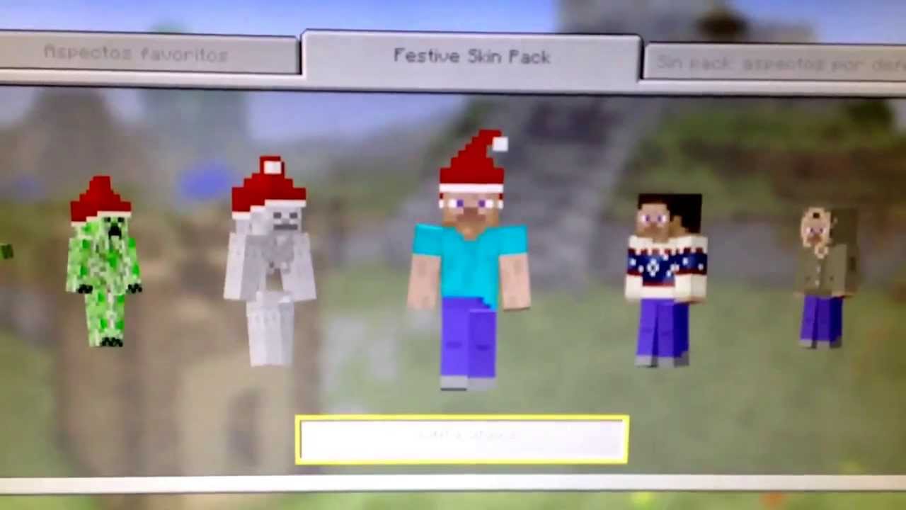 Pack de 24 skins para minecraft Ps3 - YouTube