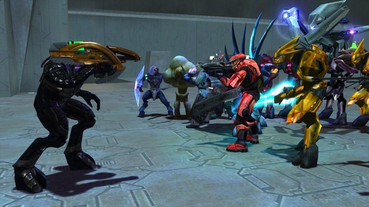 Halo 3 Arbiter VS. Halo 1 Characters - YouTube