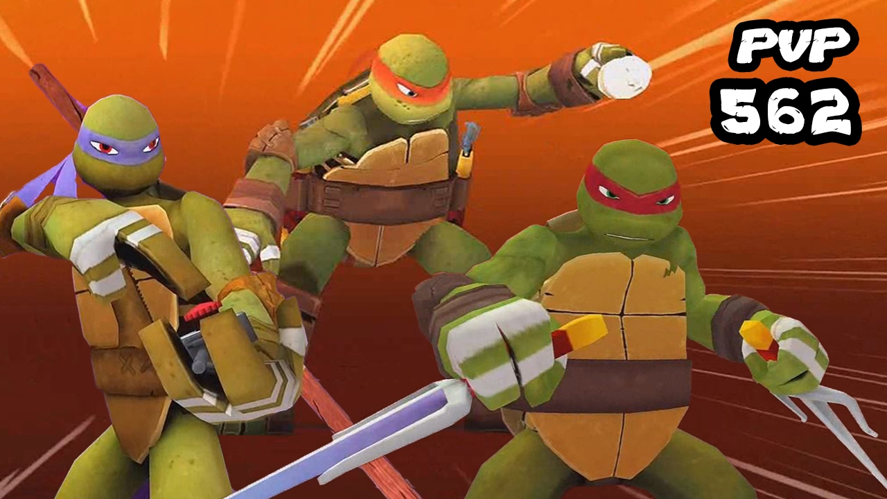 TMNT Legends PVP 562 (Raphael, Donatello, Michelangelo) - YouTube