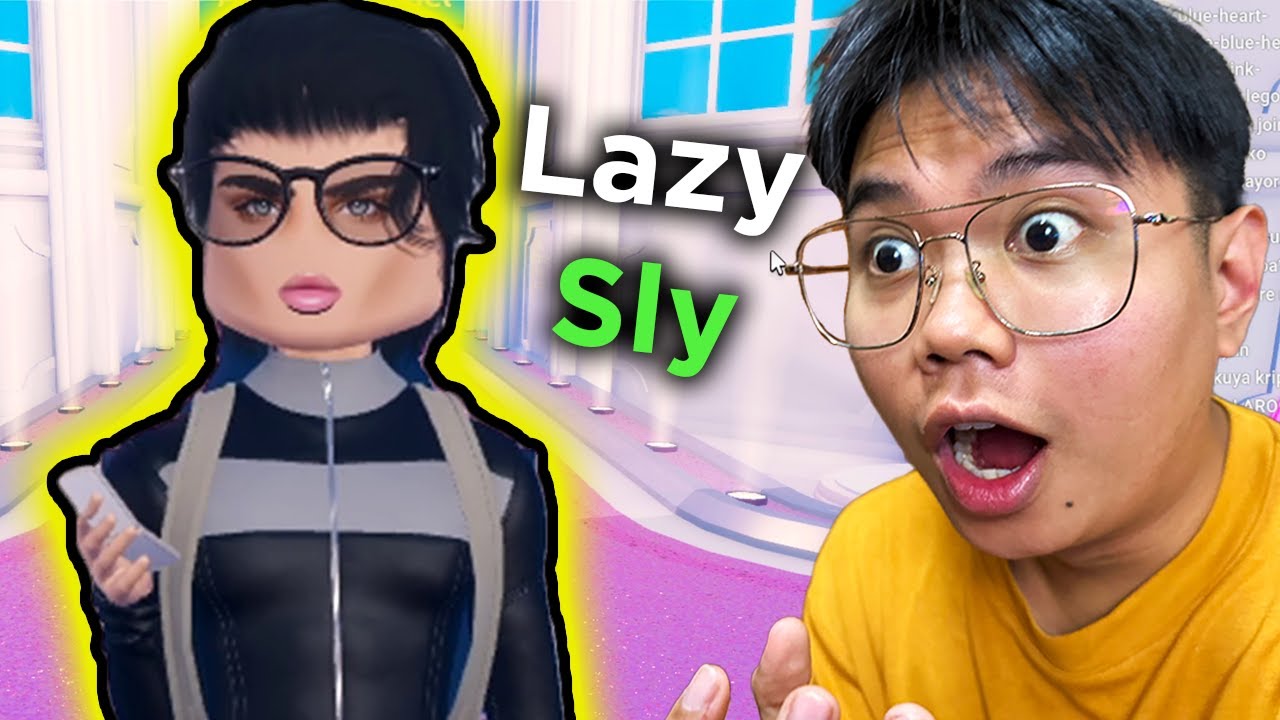 Lazy Sly Cosplay sa Dress to Impress (ROBLOX) - YouTube