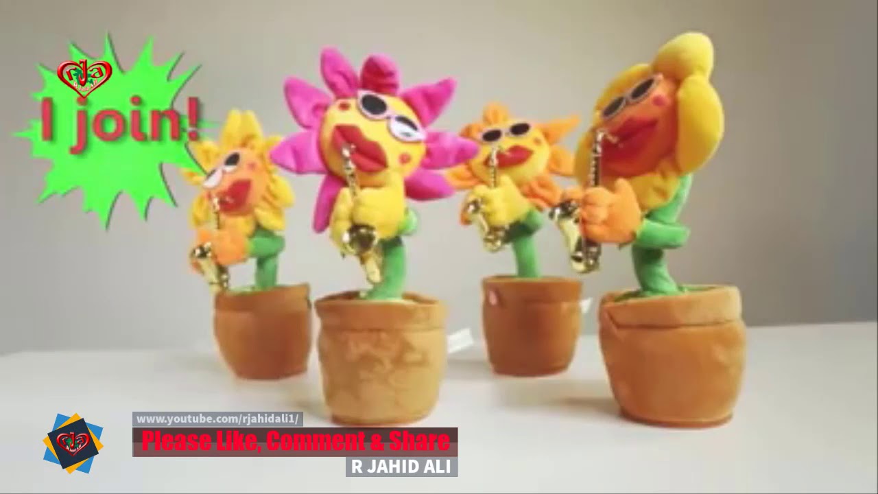 Singing Dancing Sunflower at Jamuna Future Park - YouTube