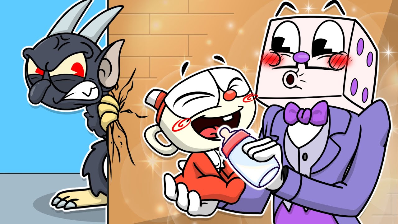 CUPHEAD IS A BABY? - Sad Story But Happy Ending Animation | The Cuphead ...