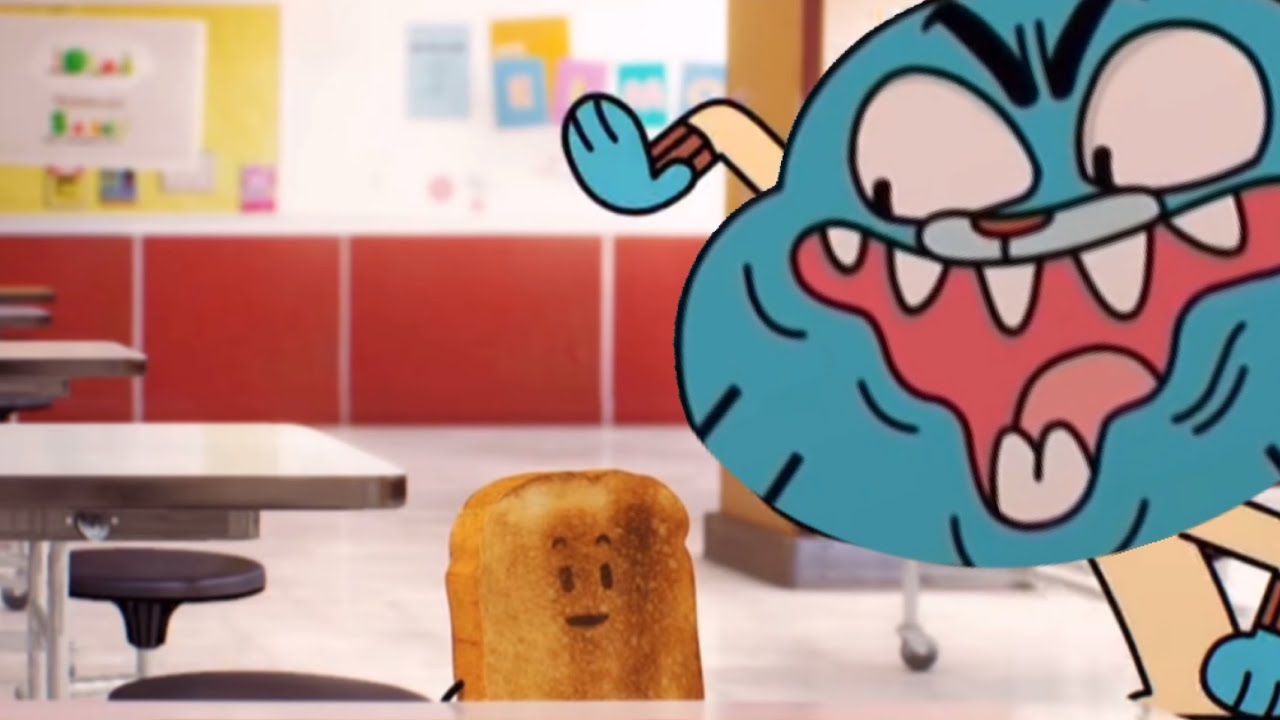 gumball eats anton - YouTube