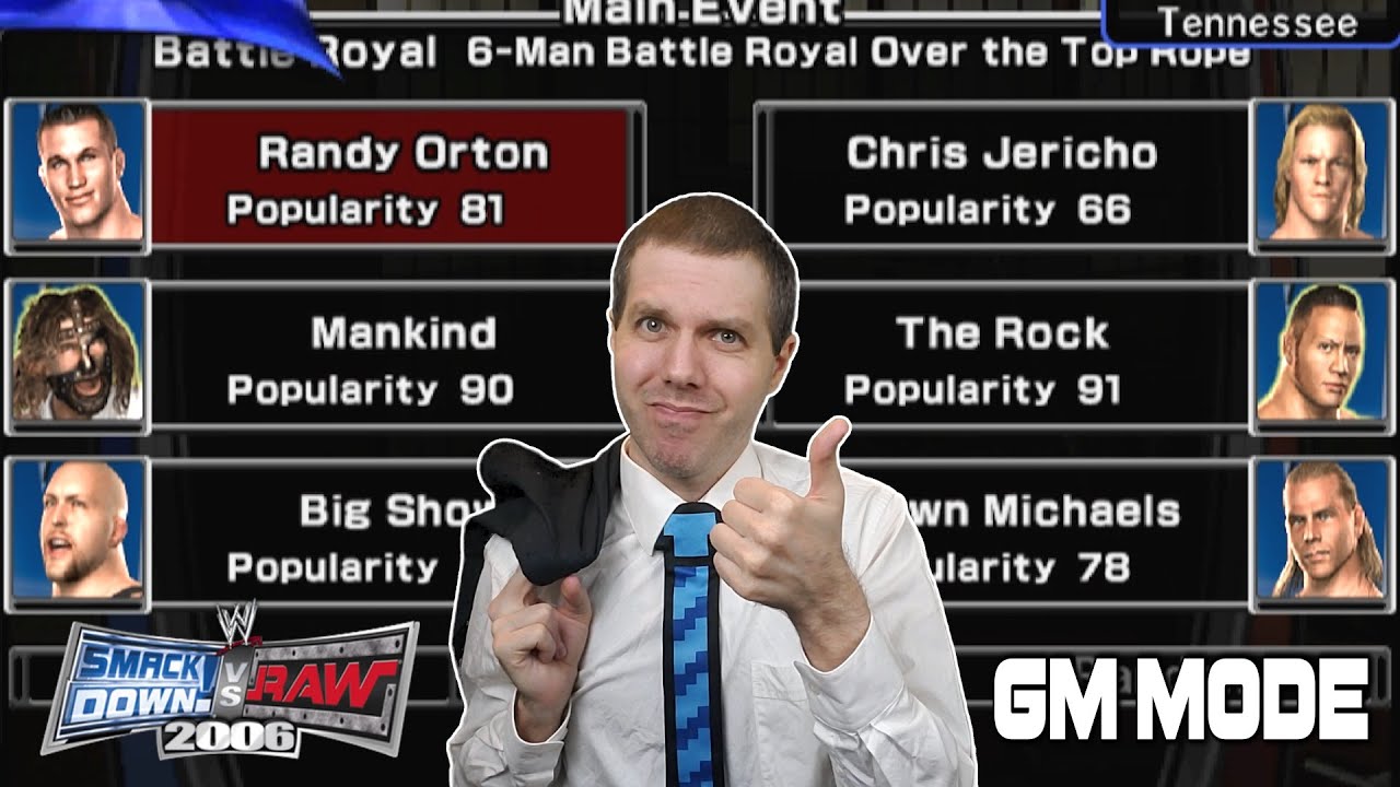 GM Mode - WWE SmackDown Vs Raw 2006 #13: Massive Main Event - YouTube