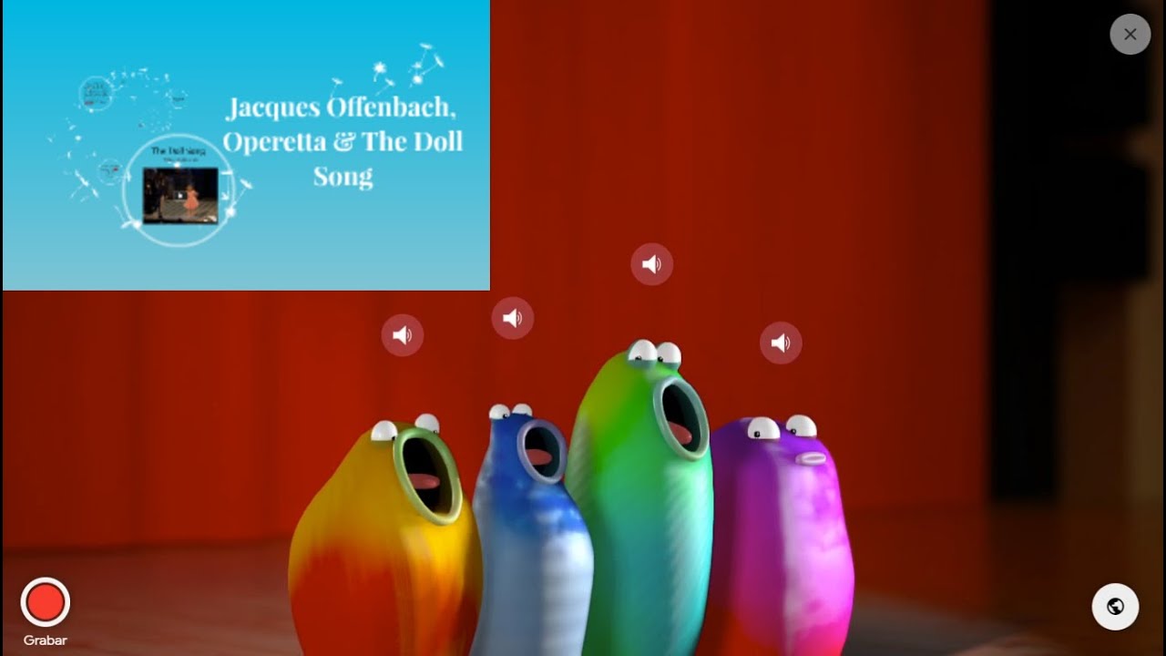 Blob Opera-The Doll Song from Tales of Hoffman- Jacques Offenbach - YouTube