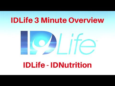 IDLife 3 Min Overview - What Is IDLife & IDNutrition? - YouTube