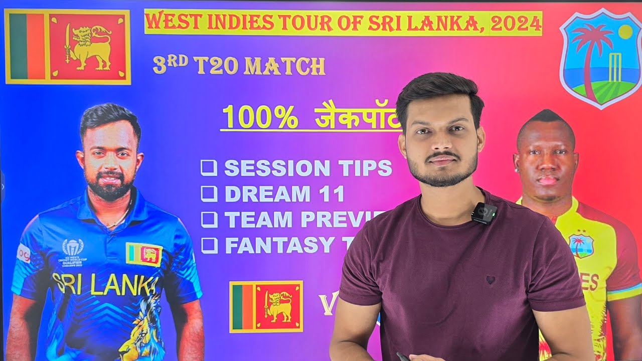 sri lanka vs west indies 3rd t20 match prediction, sl vs wi today ...