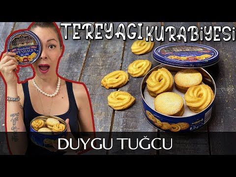 Danimarka Tereyağı Kurabiye Tarifi 🧈| TENEKE KUTUDAKİ DÜNYACA MEŞHUR KURABİYE🇩🇰| Chef Duygu Tugcu