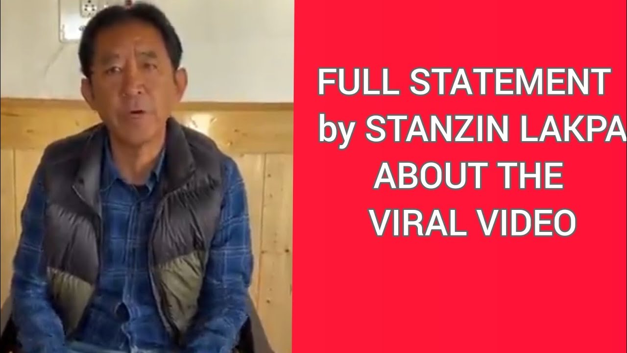 Stanzin Lakpa on recent viral video; alleges lack of cooperation from ...