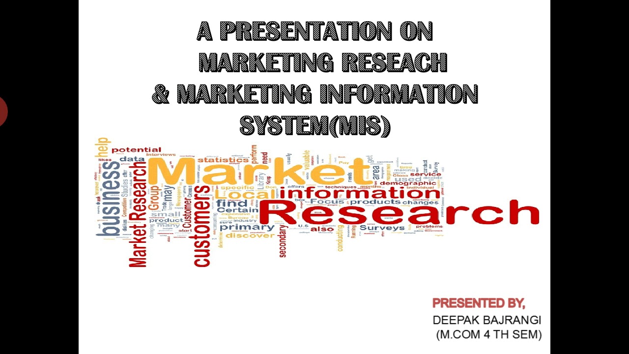 Marketing research & Marketing Information System(Presentation) - YouTube