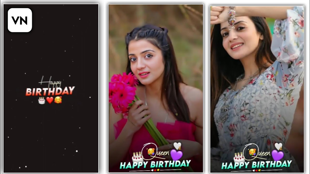 Happy Birthday Video Editing In Vn | Vn App Happy Birthday Video Editing - YouTube