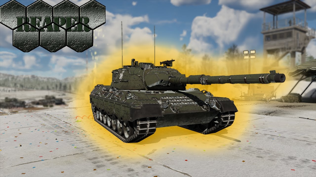 War Thunder The Free improved Leopard 1A1A (L/44) - YouTube