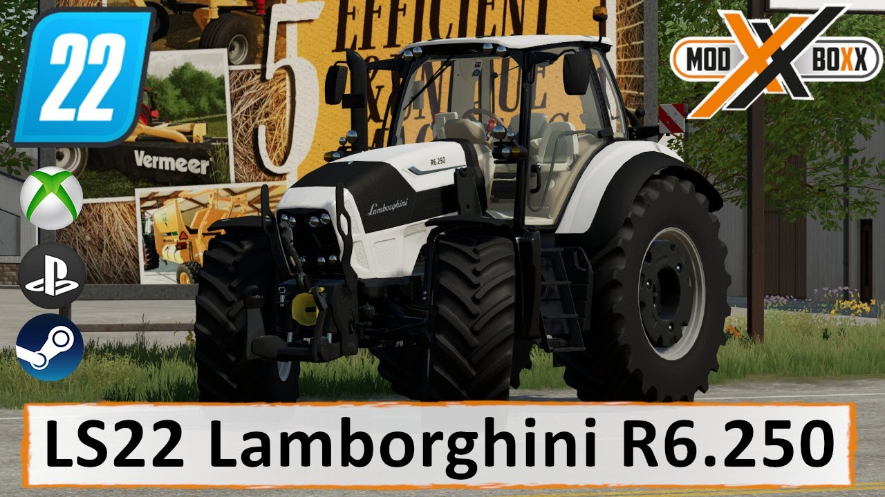 LS22 Mods | Lamborghini R6 250 | Landwirtschafts Simulator 22 | - YouTube