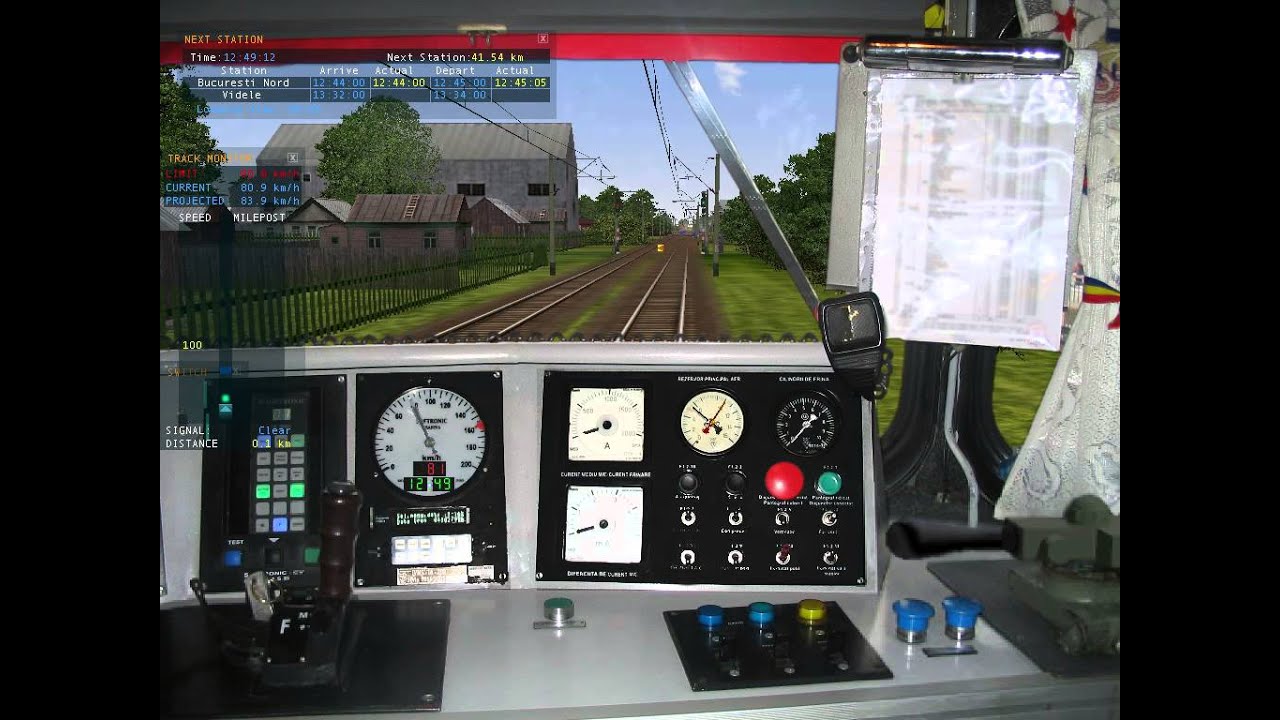 MSTS Romania CFR Route- Bucuresti Nord- Timisoara Nord - YouTube