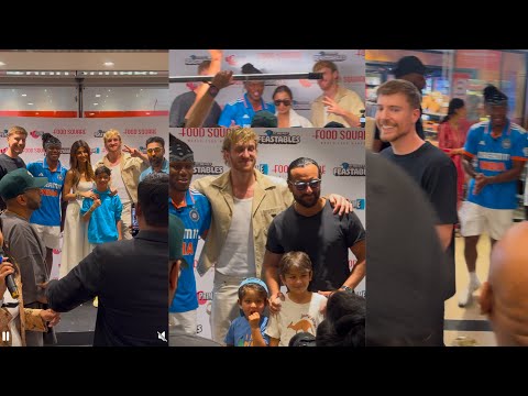 Mr Beast, Logan Paul & KSI Meeting Bollywood Celebrities  kids | Shilpa Shetty, Kareena Kapoor Etc.
