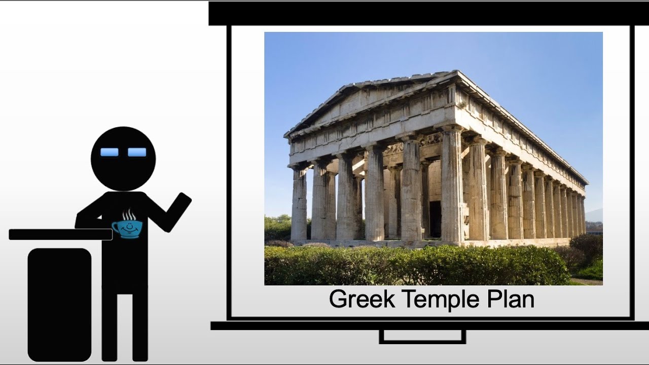 Greek Temple Architectural Plan The Parthenon's Design And