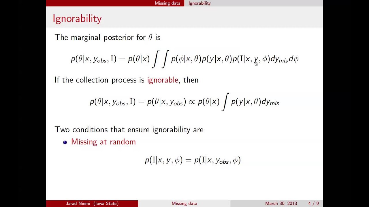 Missing data analysis - YouTube