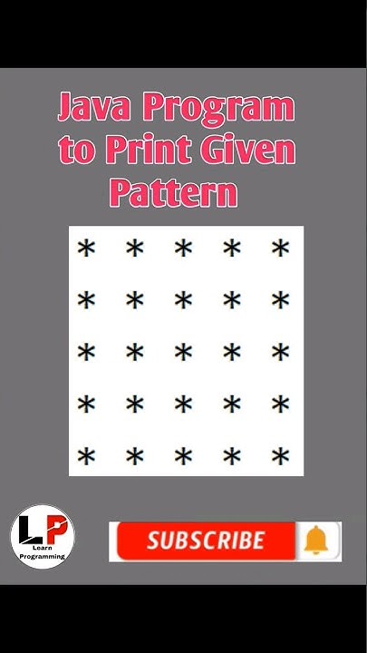 Java Pattern Program - 1 #shorts #youtubeshorts #javapatternprogram #javaprogram - YouTube