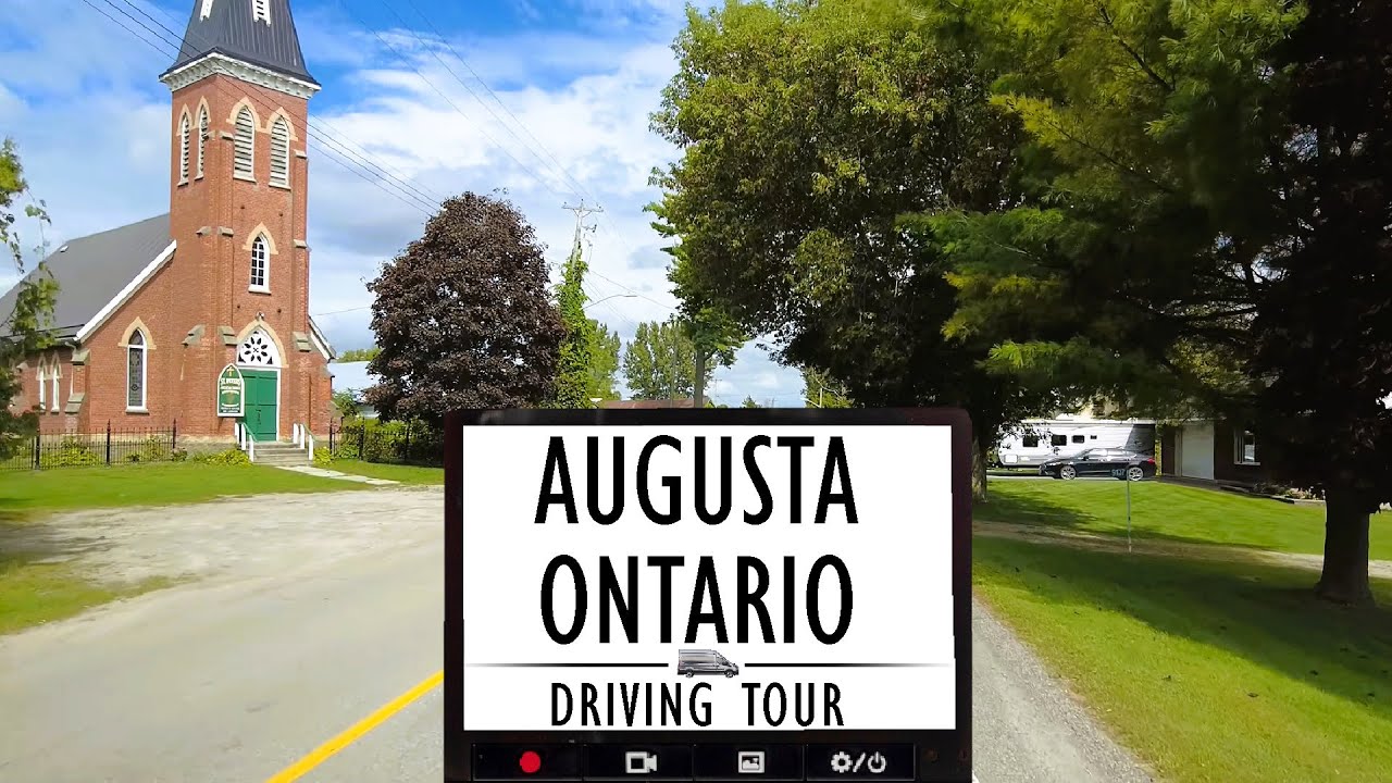 🚗 4K Scenic Drive Through Augusta – Explore Ontario’s Countryside Charm ...