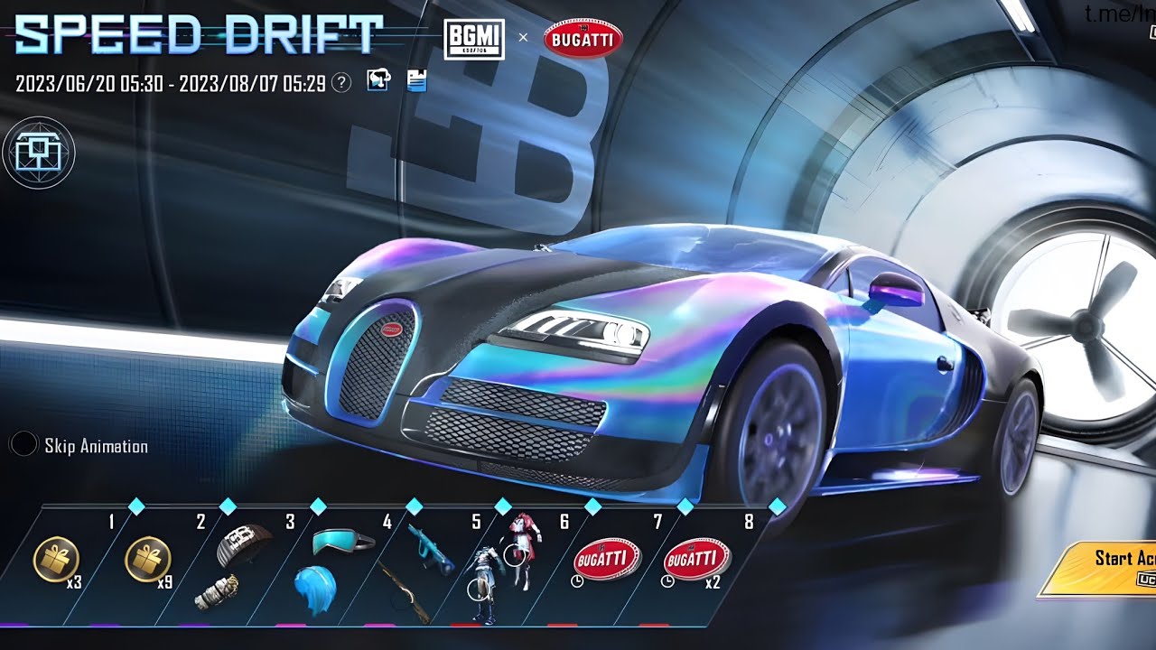 New Bugatti Car Event in BGMI - YouTube