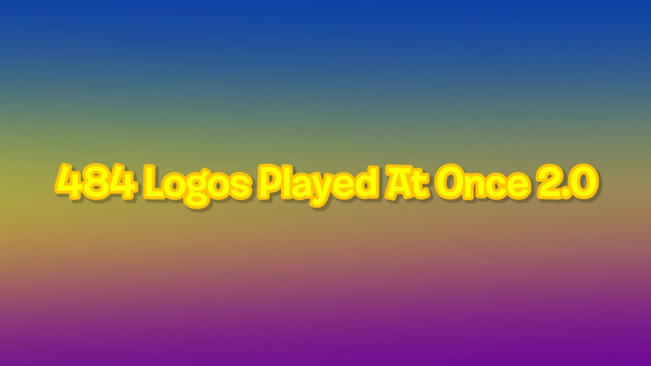 484 Logos Played At Once 2.0 - YouTube