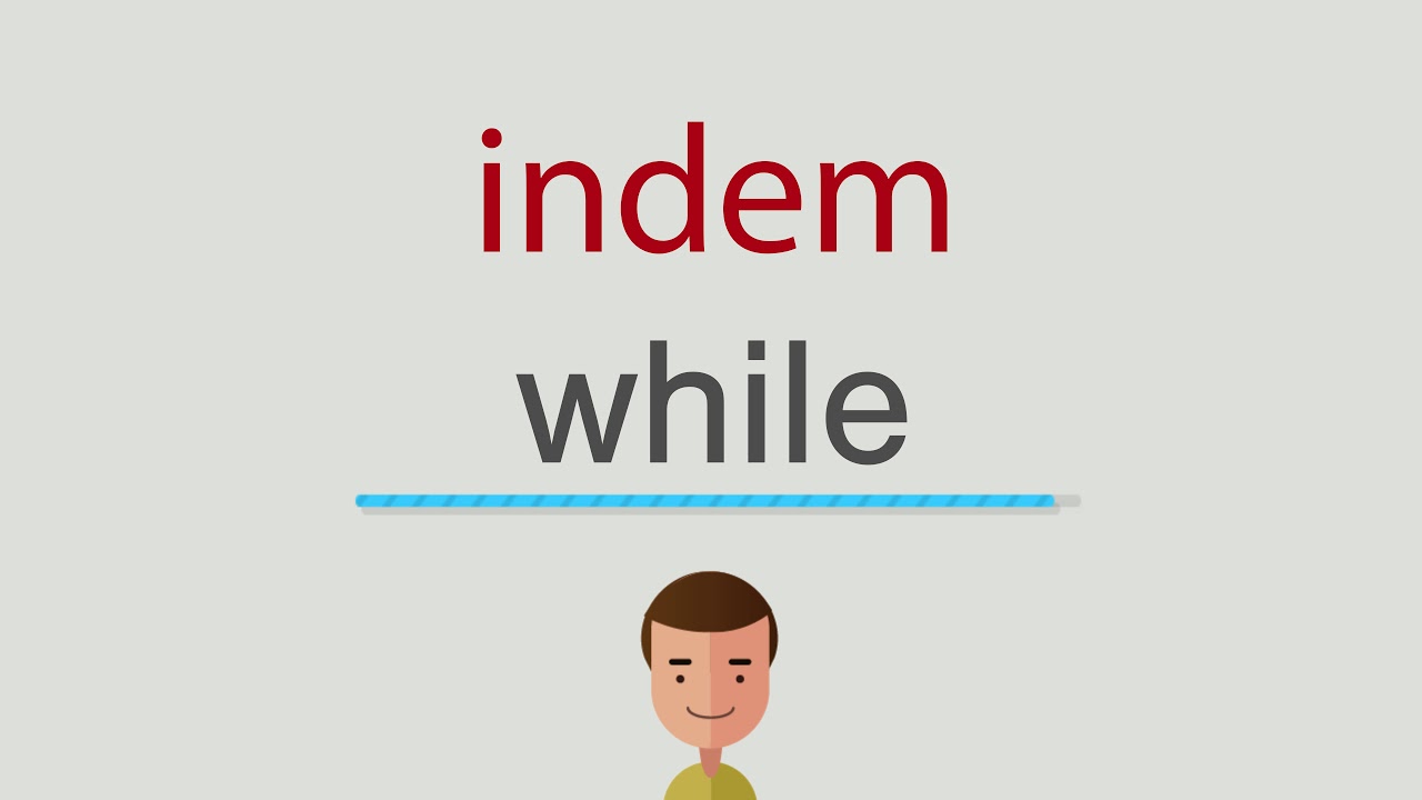 Wie heißt indem auf englisch - YouTube
